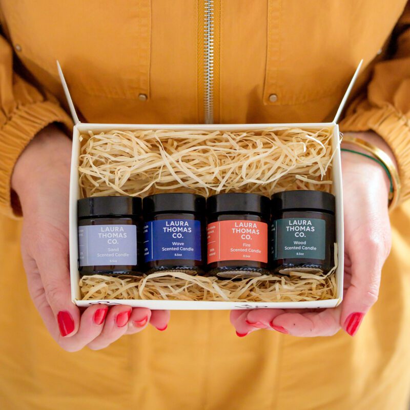 Mini Candle Gift Box - Laura Thomas Co