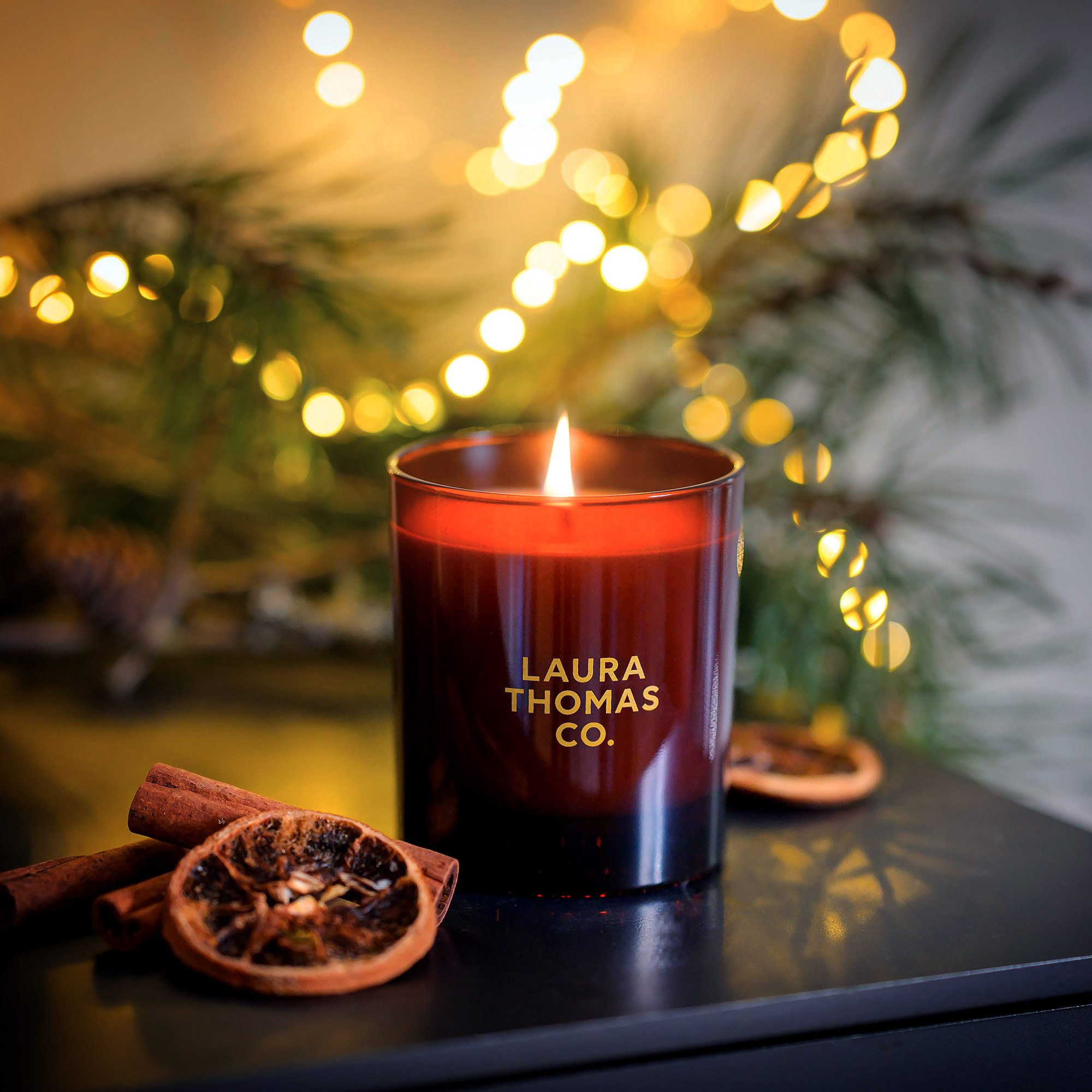 Luxury Christmas Candle Laura Thomas Co
